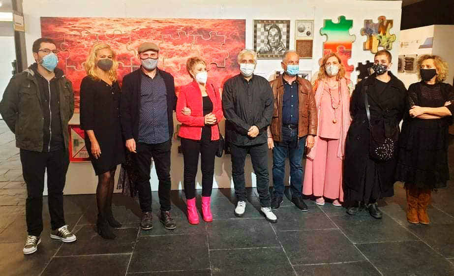 El grupo de arte Infinity Art presentó en Feria Marte su propuesta de ...